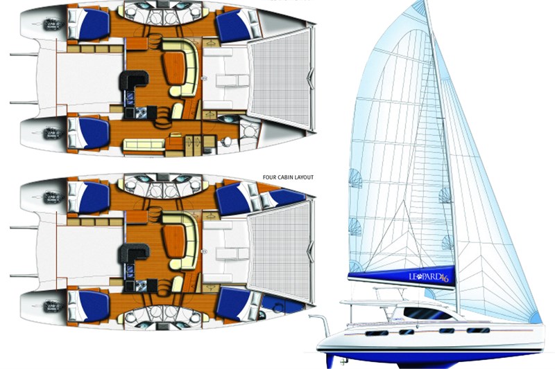 Leopard 46, SailingYacht, Catamaran, Leopard Catamarans